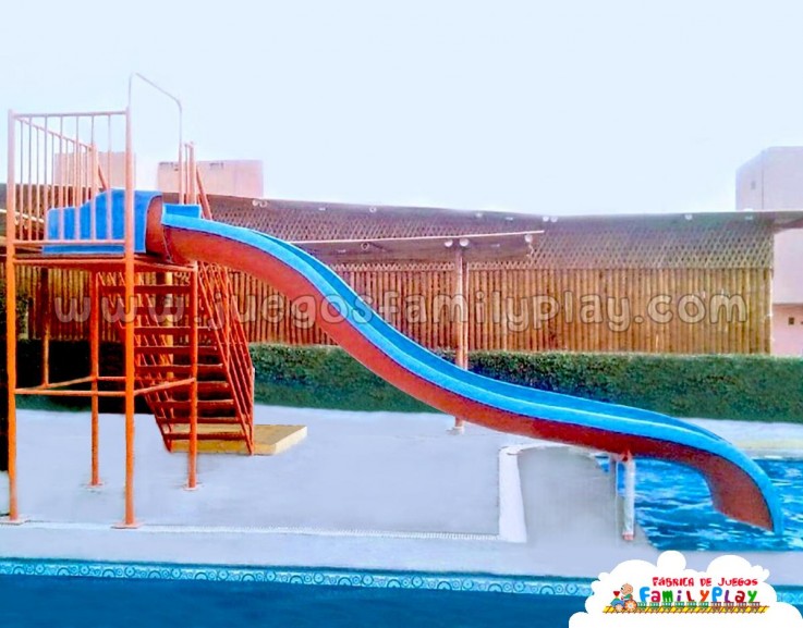TOBOGAN ACUATICO PISCO - Juegos Recreativos Family Play