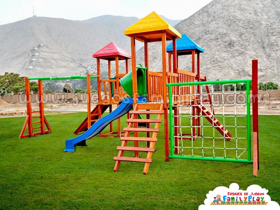 JUEGO PARA PARQUE EL PINO - Juegos Recreativos Family Play