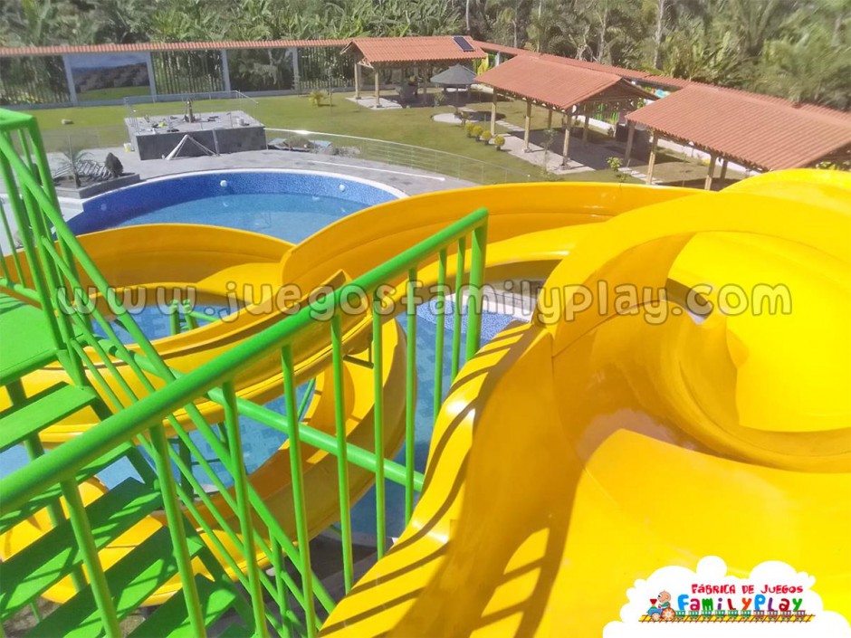 tobogan de fibra de vidrio ,primavera - Juegos Recreativos Family Play