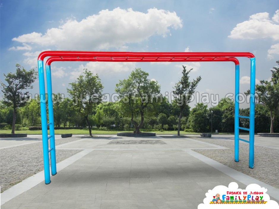 pasamanos modelo tradicional - Juegos Recreativos Family Play