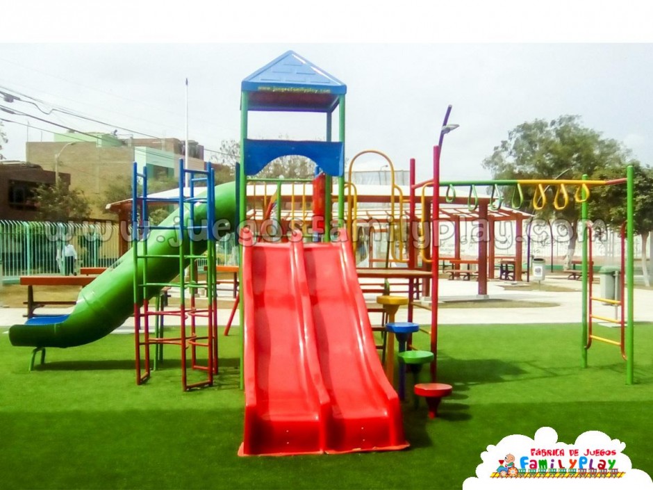 JUEGO PARA PARQUE MODELO BRISAS - Juegos Recreativos Family Play
