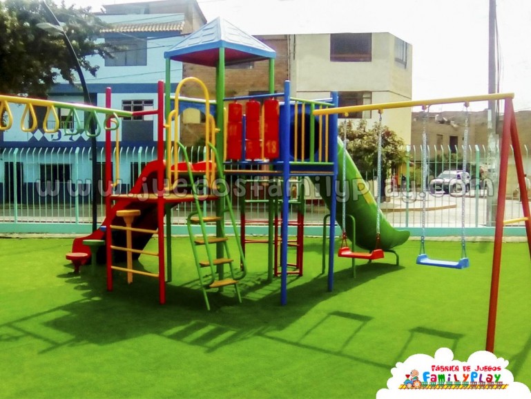 JUEGO PARA PARQUE MODELO BRISAS - Juegos Recreativos Family Play