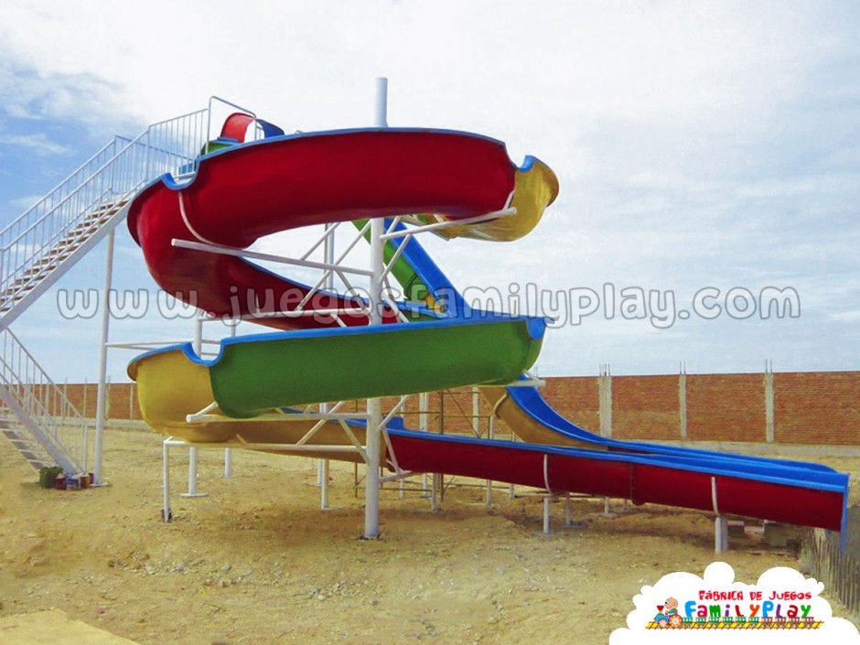 TOBOGAN ACUATICO - SECHURA - Juegos Recreativos Family Play