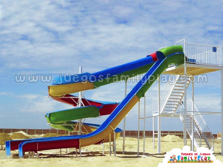 TOBOGAN ACUATICO - SECHURA - Juegos Recreativos Family Play