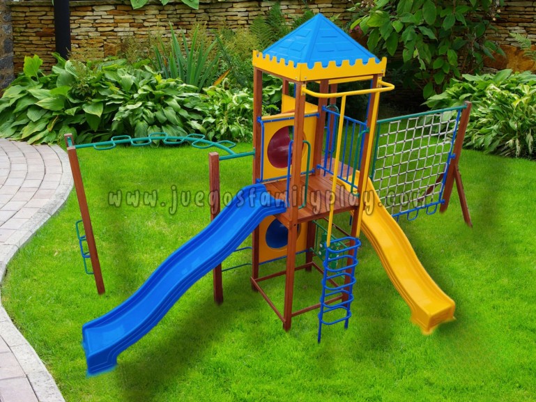 JUEGO PARA PARQUES - MODELO MERLIN - Juegos Recreativos Family Play