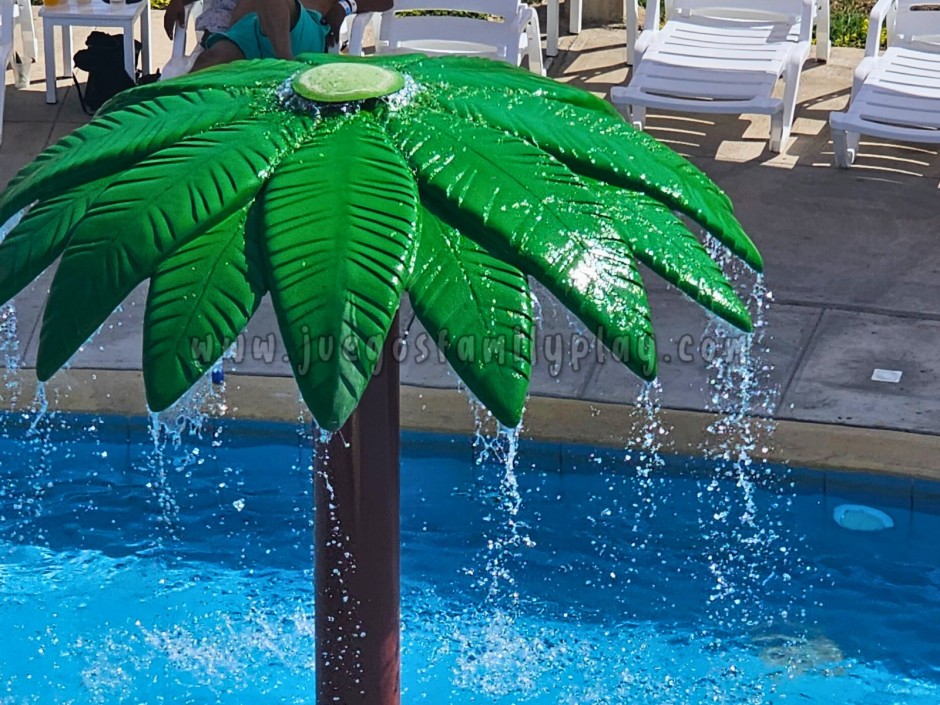 PALMERA PARA PISCINA DE FIBRA DE VIDRIO - Juegos Recreativos Family Play