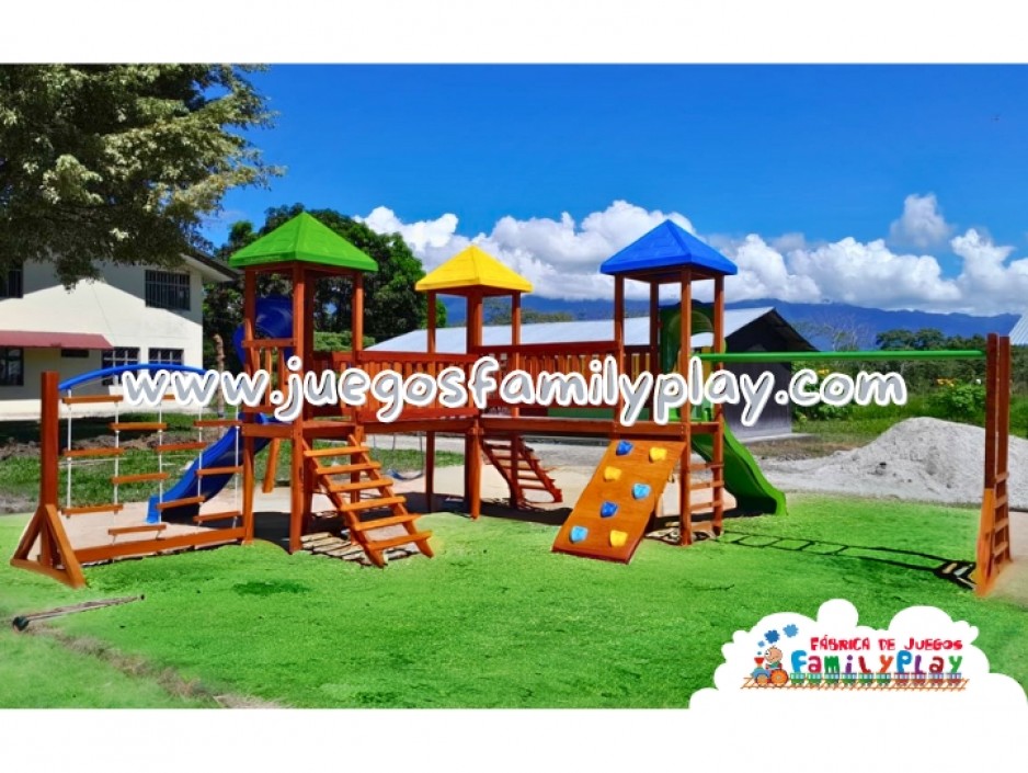 JUEGO PARA PARQUE - MODELO SORITOR - Juegos Recreativos Family Play